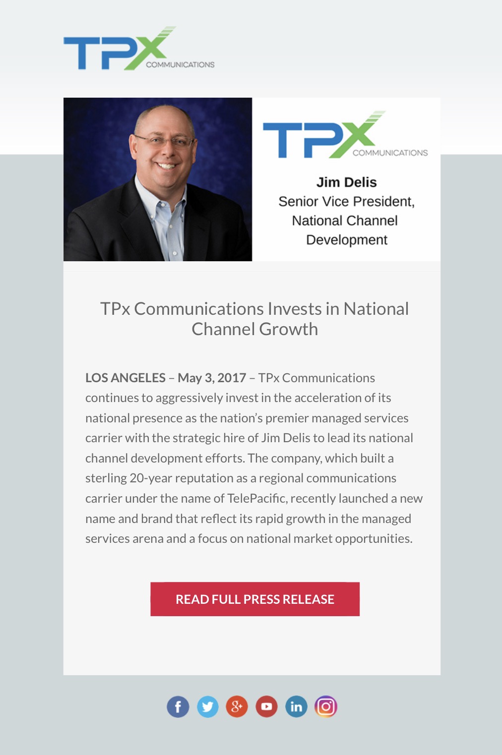 TPx Communications Invests in National Channel Growth | iAgentNetwork