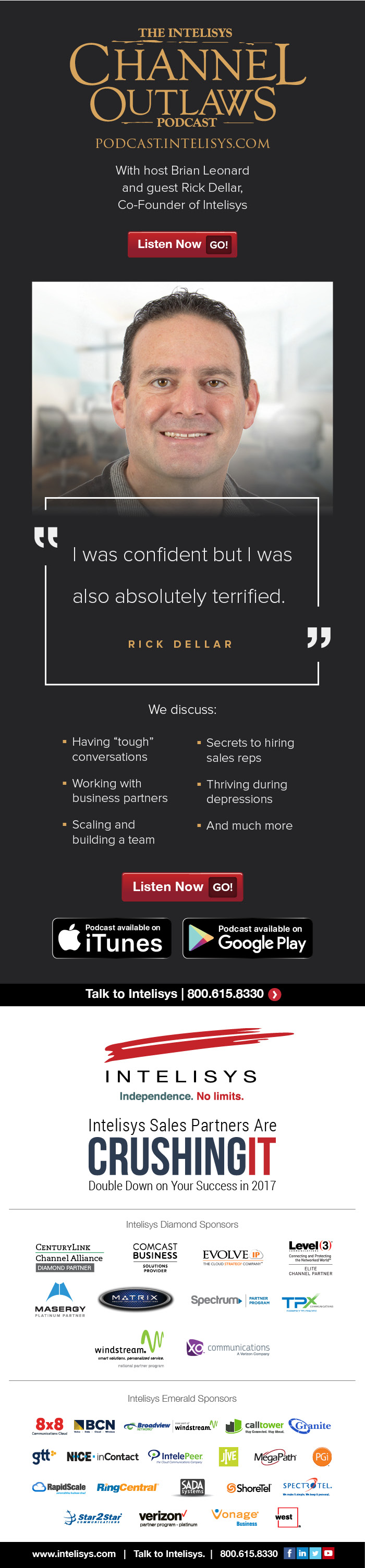 Intelisys’ Rick Dellar: Channel Outlaw | iAgentNetwork